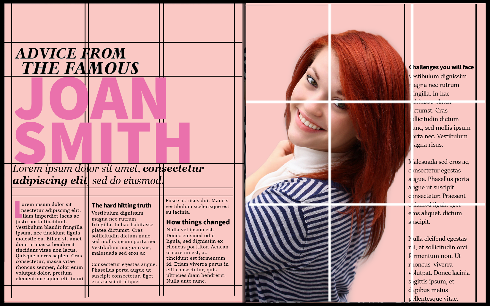 Exercise: Magazine Pages – OCA Graphic Design